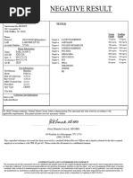 Negative Drug Test Result Summary | PDF | Drug Test | Psychoactive Drugs