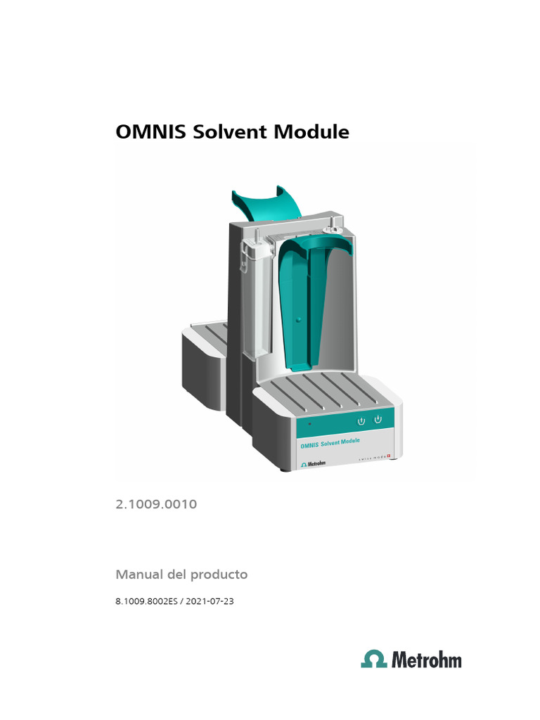 Omnis Solvent Module | PDF | Laboratorios | Seguridad y salud ocupacional