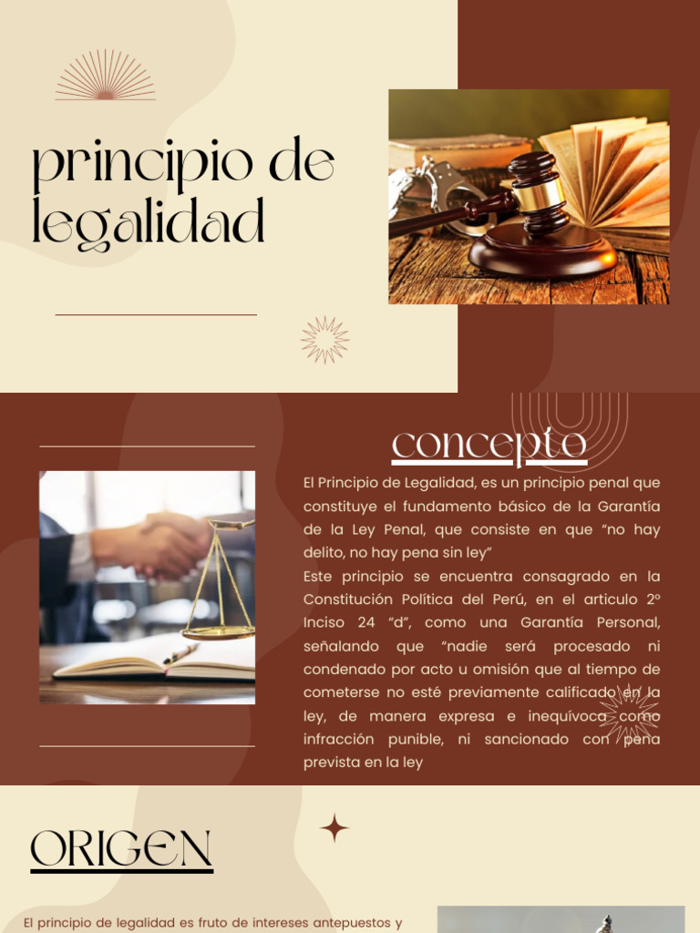 Legalidad | PDF | Derecho penal | Castigos