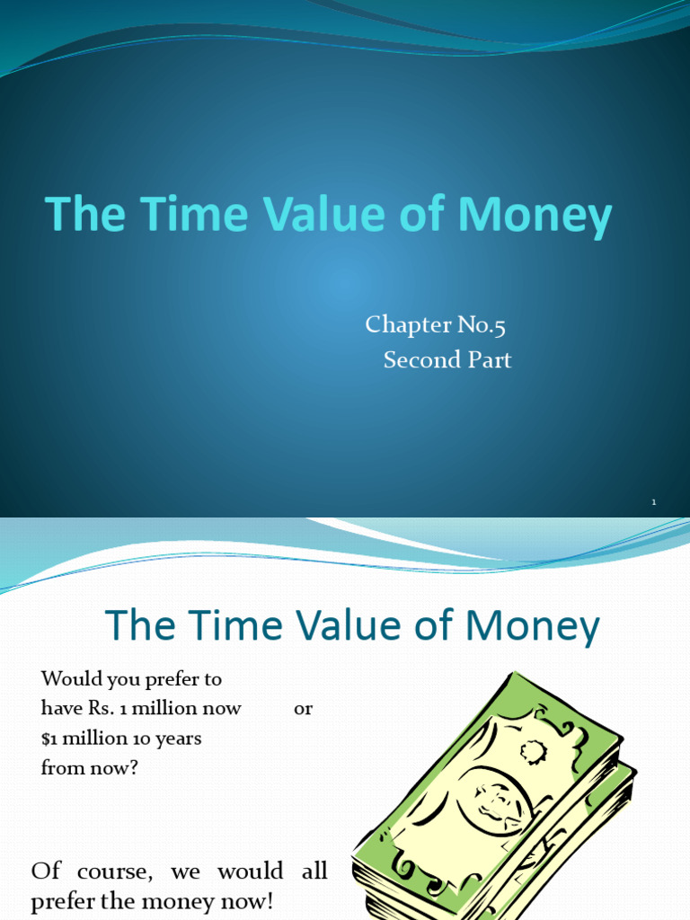 Time Value of Mny | PDF | Time Value Of Money | Present Value