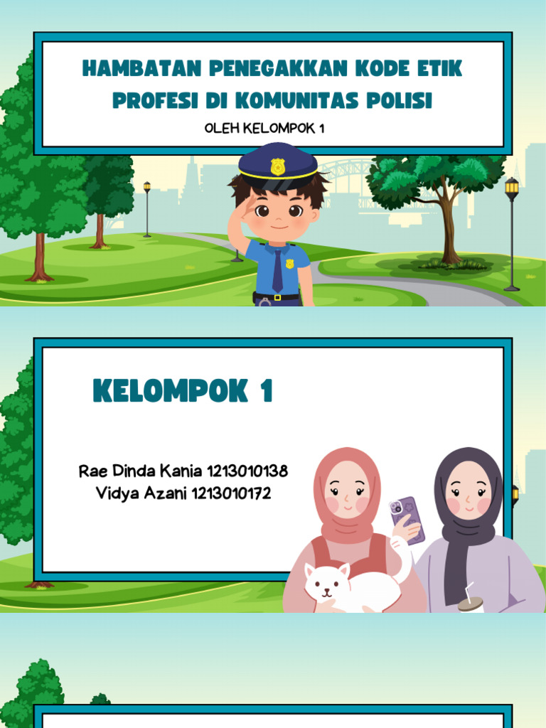 Hambatan Kode Etik Profesi Polisi | PDF