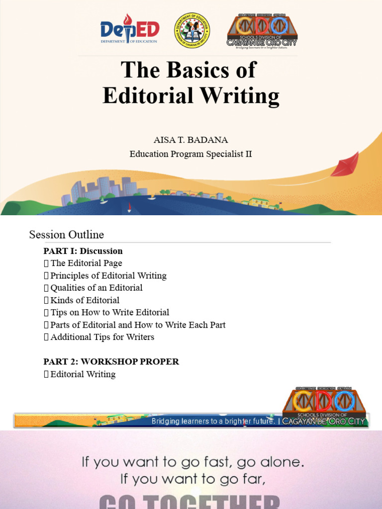 Editorial Writing | PDF | Science | Truth