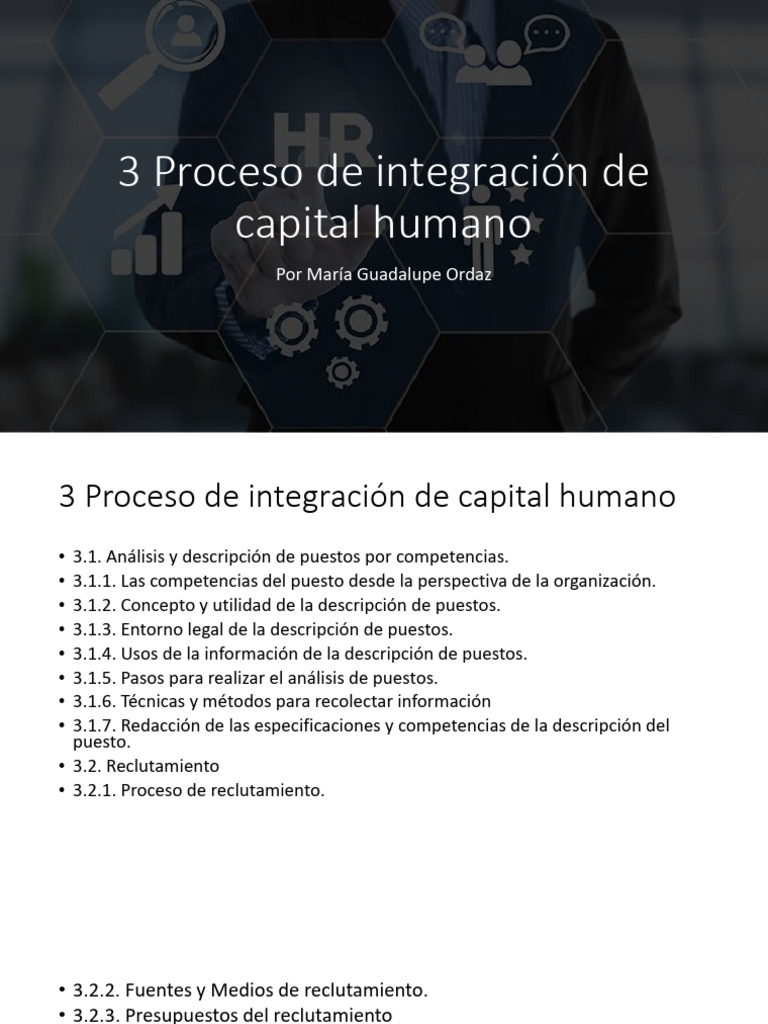 GCH Unidad III | PDF | Reclutamiento | Business