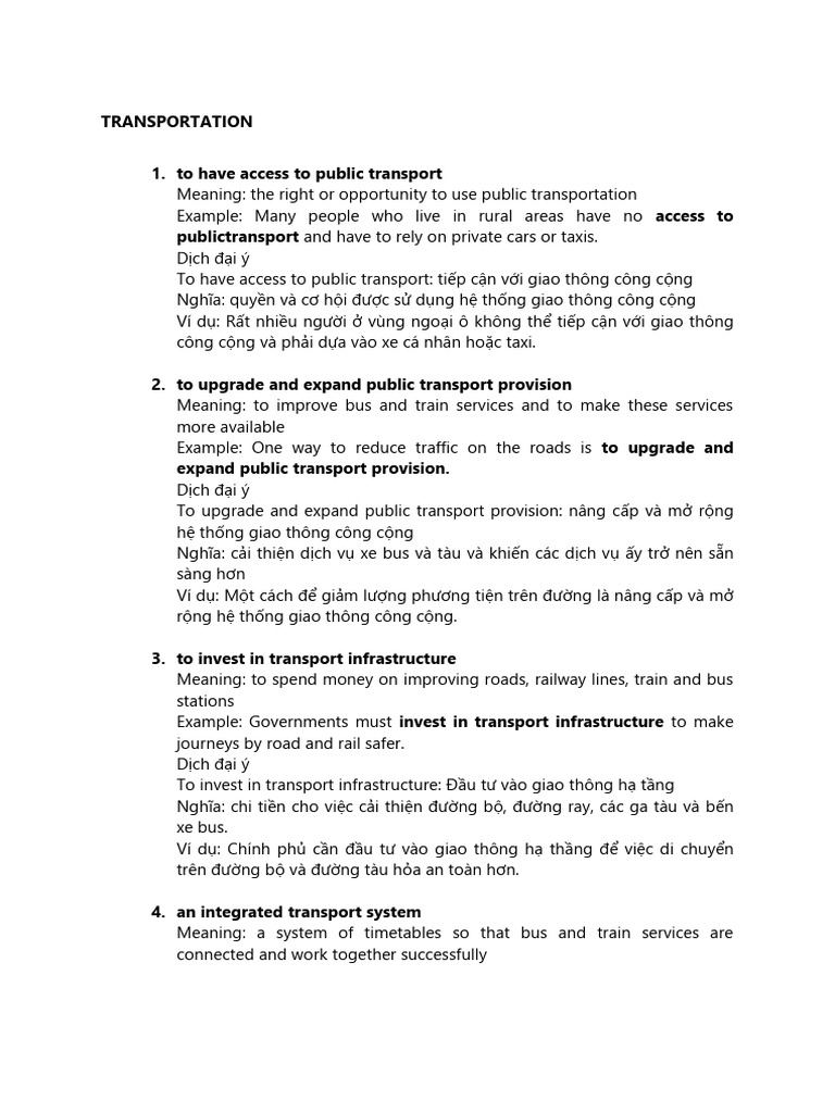 17 Transportation | PDF