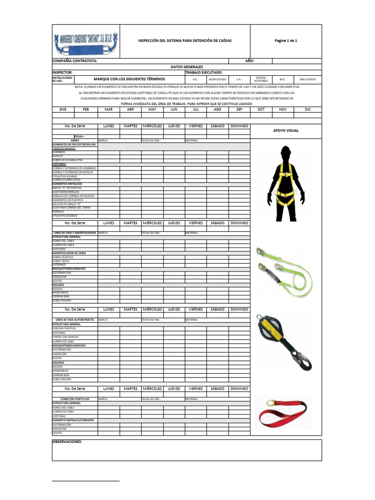 CHECK LIST | PDF | Materiales
