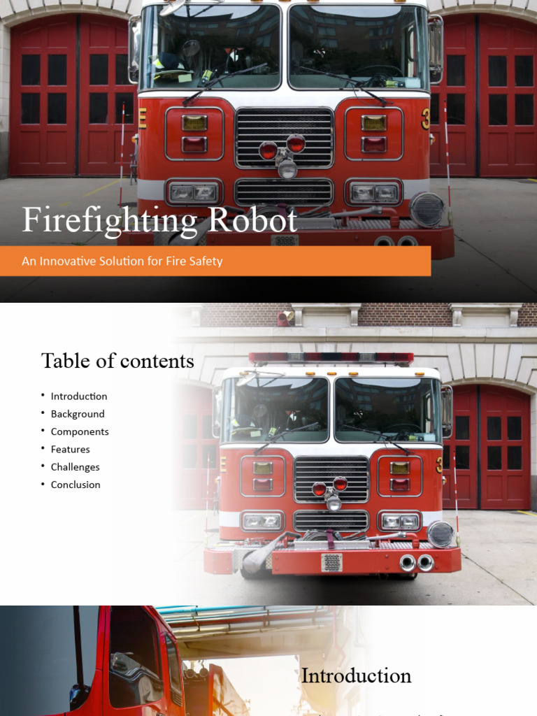 Firefighting Robot for Rescue Operations | PDF