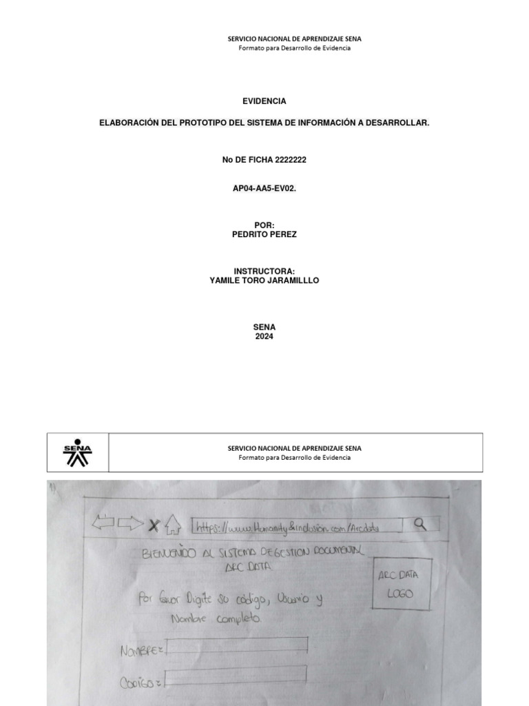 Evidencia Bosquejo Ytj | PDF