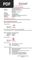 ABC Dry Powder Fire Extinguisher Safety Data Sheet | PDF | Water ...