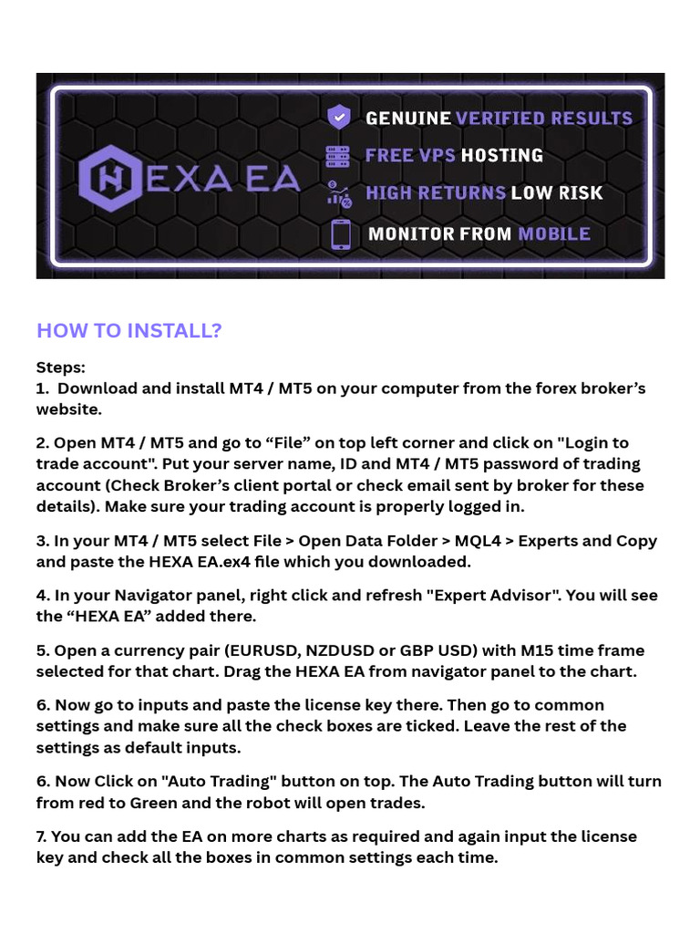 Hexa Setup Guide | PDF