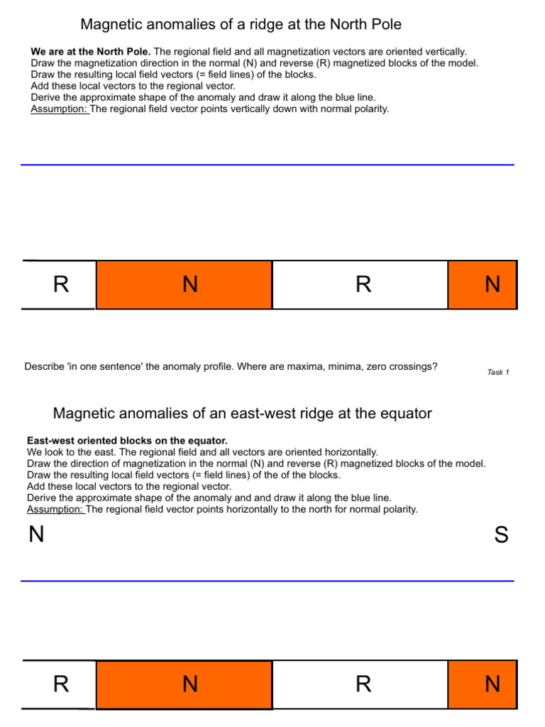 Magnetics1 ClassroomExercise1 Blockmodel Task | PDF | Magnet ...
