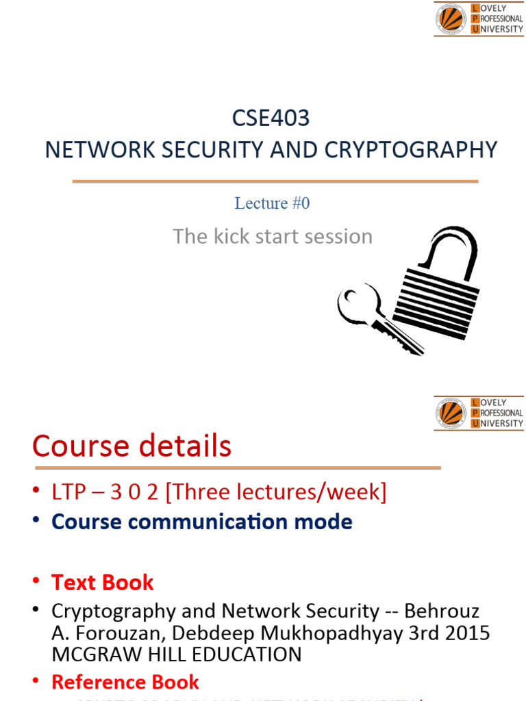 1 Introduction Network-security-Cryptography | PDF | Cryptography | Public Key Cryptography