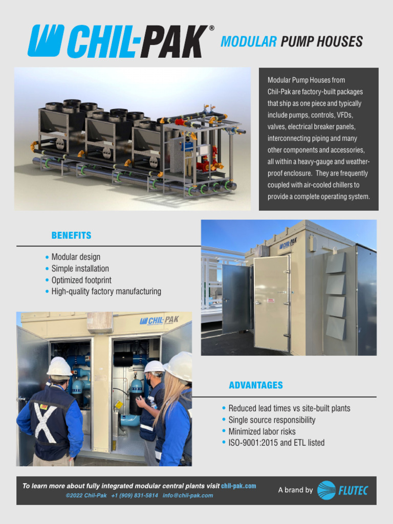 Chil-Pak - Pump House Brochure - Option-1 | PDF