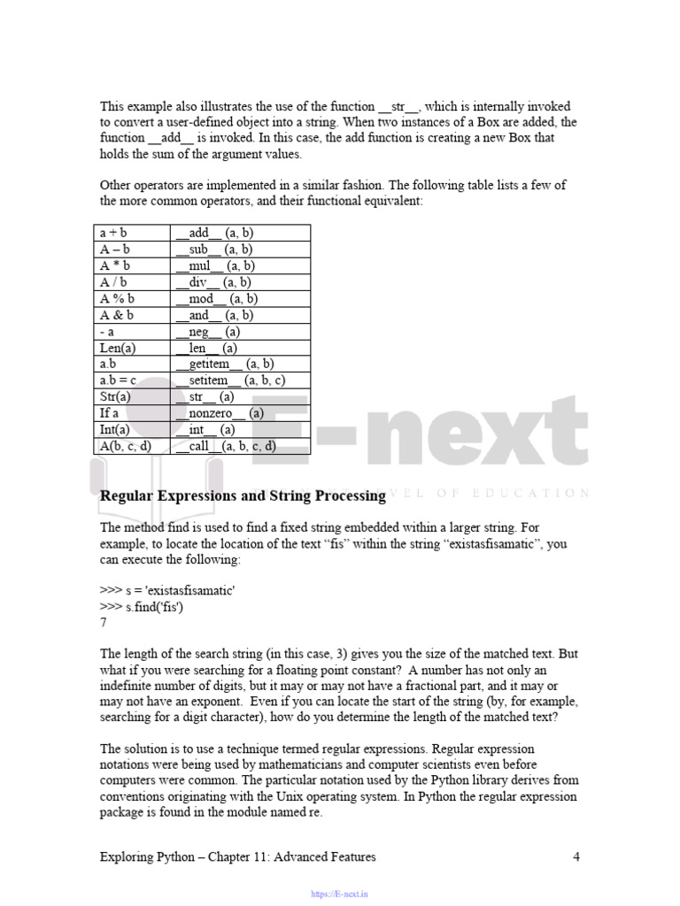 8 Regular Expressions (E Next - In) | Download Free PDF | Regular ... 8 Regular Expressions (E Next - In) | Download Free PDF | Regular ...