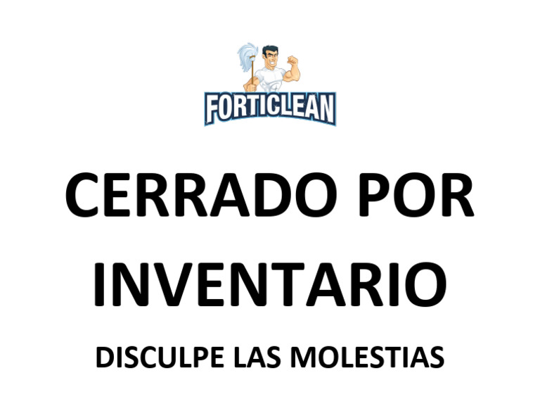 Cerrado Por Inventario | PDF