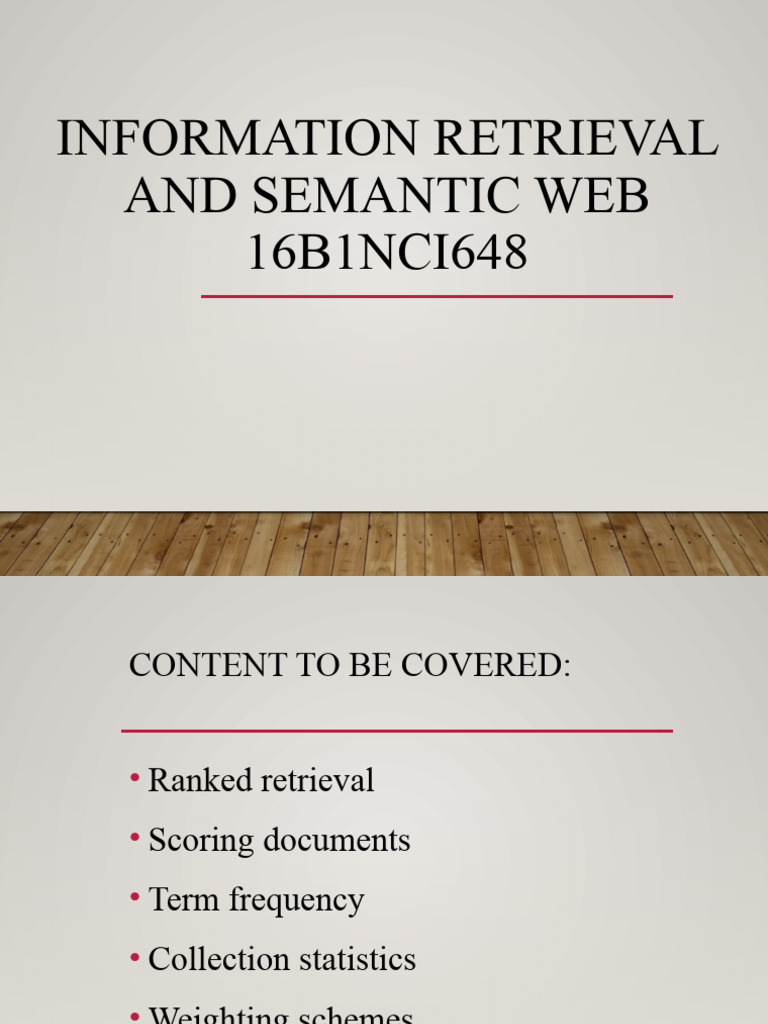 L12&L13 Ranked Retrieval | PDF | Applied Mathematics