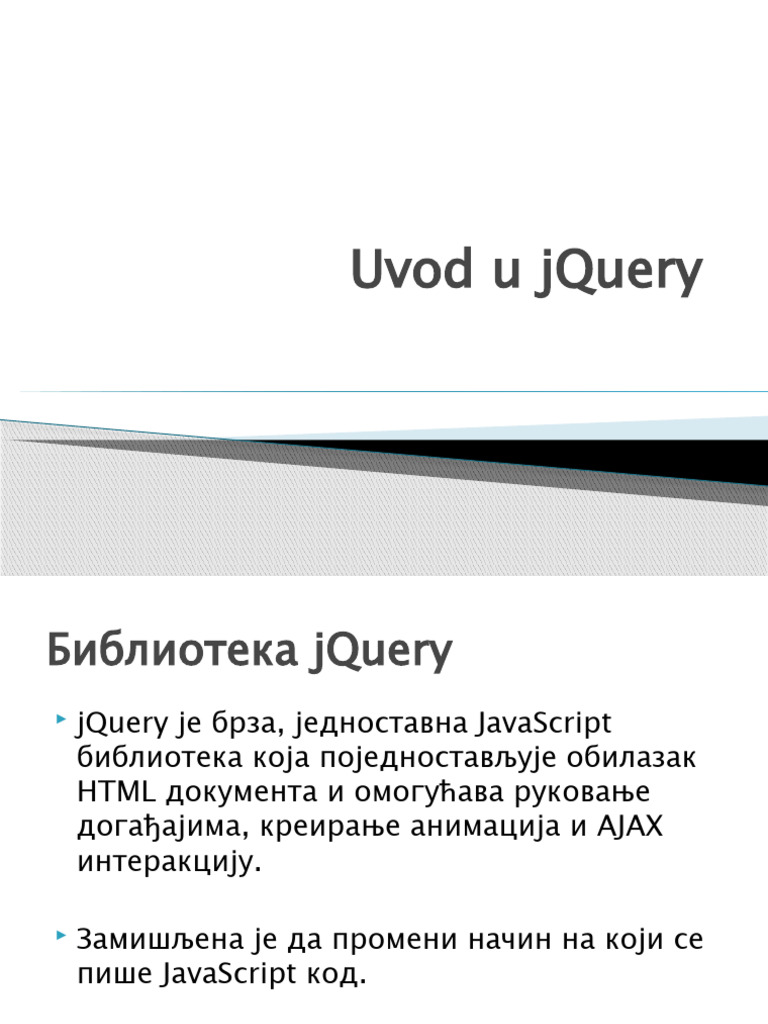 9.uvod U Jquery | PDF