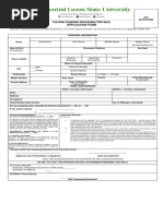 TDP Application Form | PDF