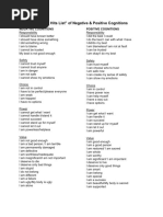 100 Therapy Questions | PDF | Feeling | Psychological Trauma