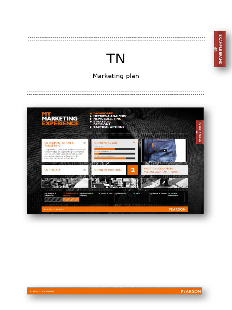 My Marketing Plan | PDF | Marketing | Brand