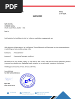 Cementitious Waterproofing Method Statement | PDF | Water | Coating