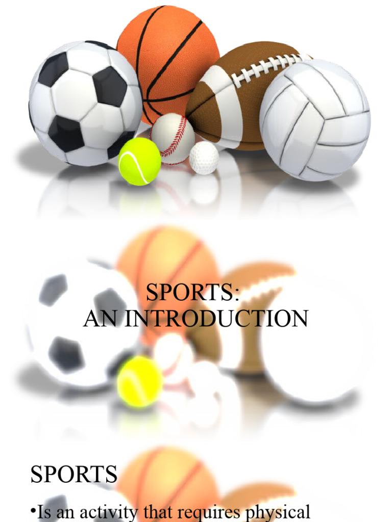 Sports Introduction | Download Free PDF | Sports | Clothing