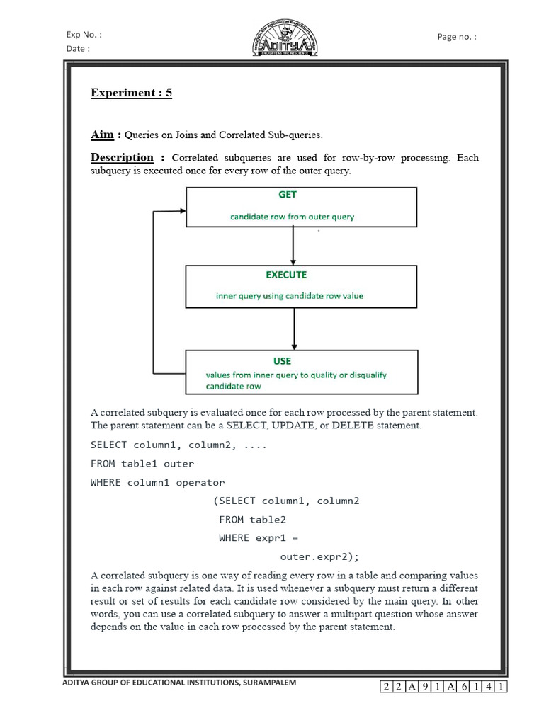 DBMS 5 | PDF | Information Science | Computing