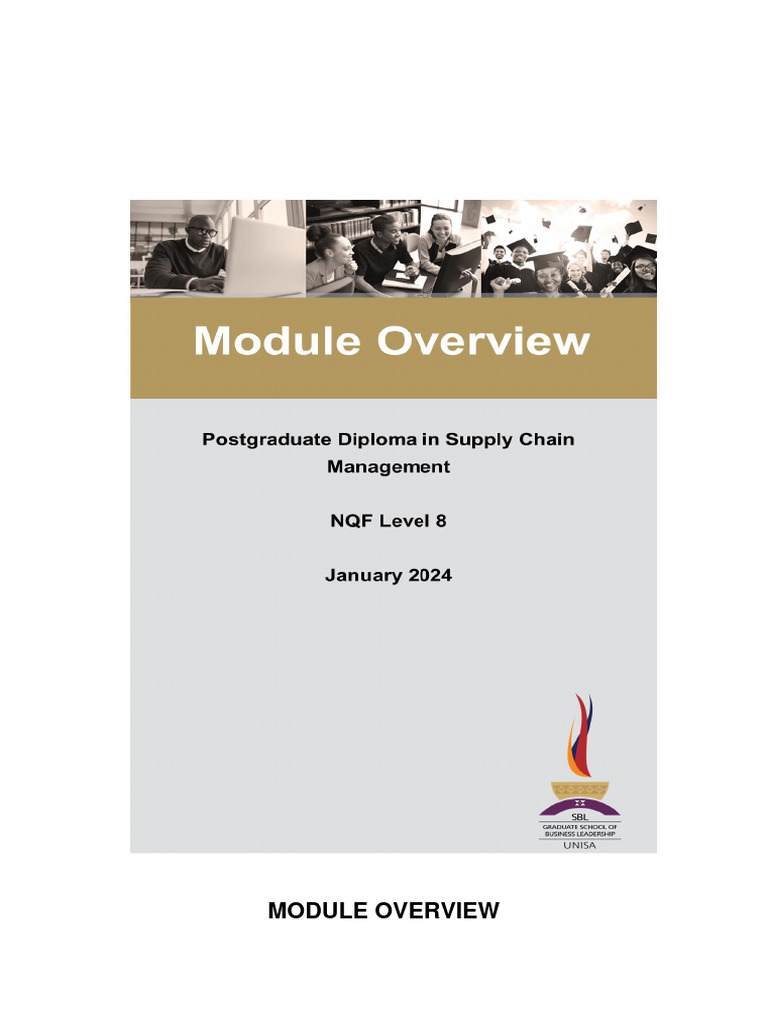 2024 PSM 4824 Module Overview Final | PDF | Supply Chain | Performance ...