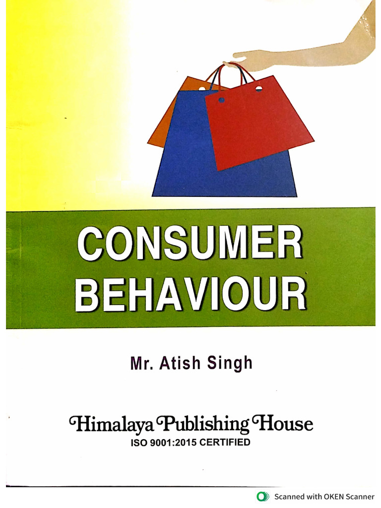 Consumer Behaviour Book | PDF