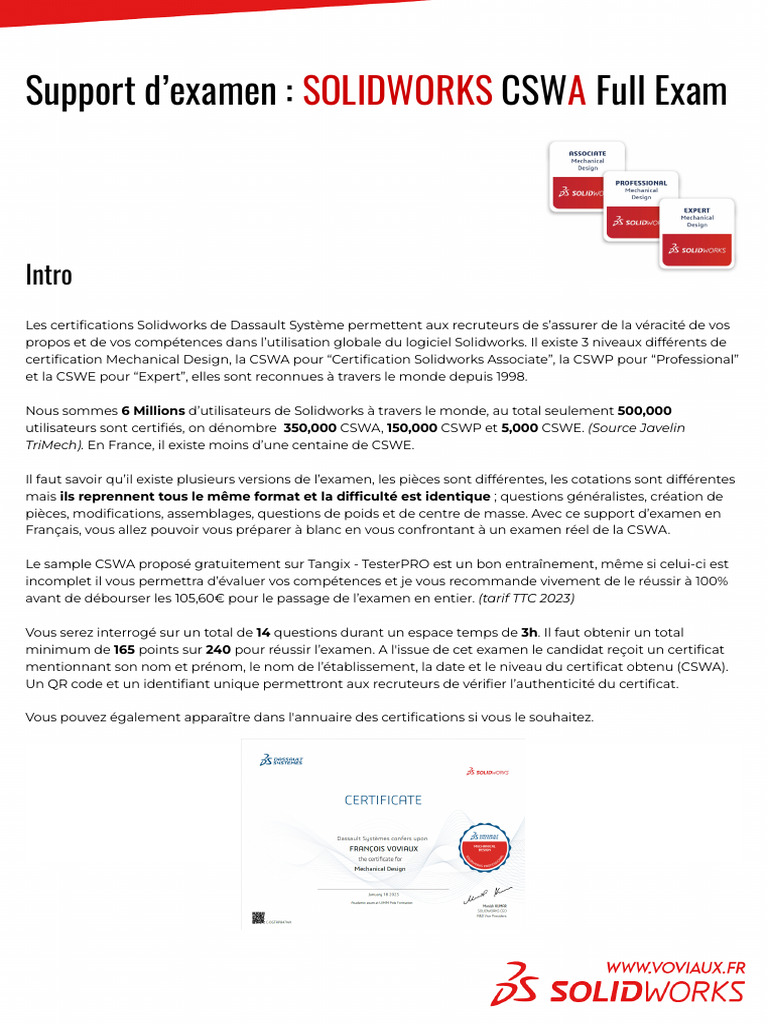 Examen Réel CSWA Full Exam | PDF