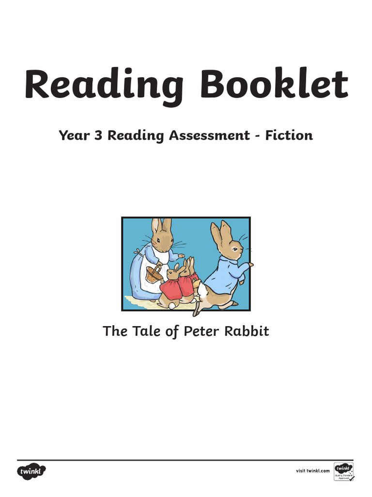Year 3 Reading Assessment Booklet | PDF | Cowboys