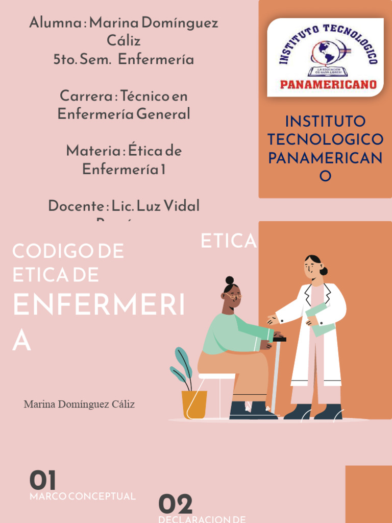 02 Codigo de Etica de Enfermeria | PDF | Moralidad | Enfermería