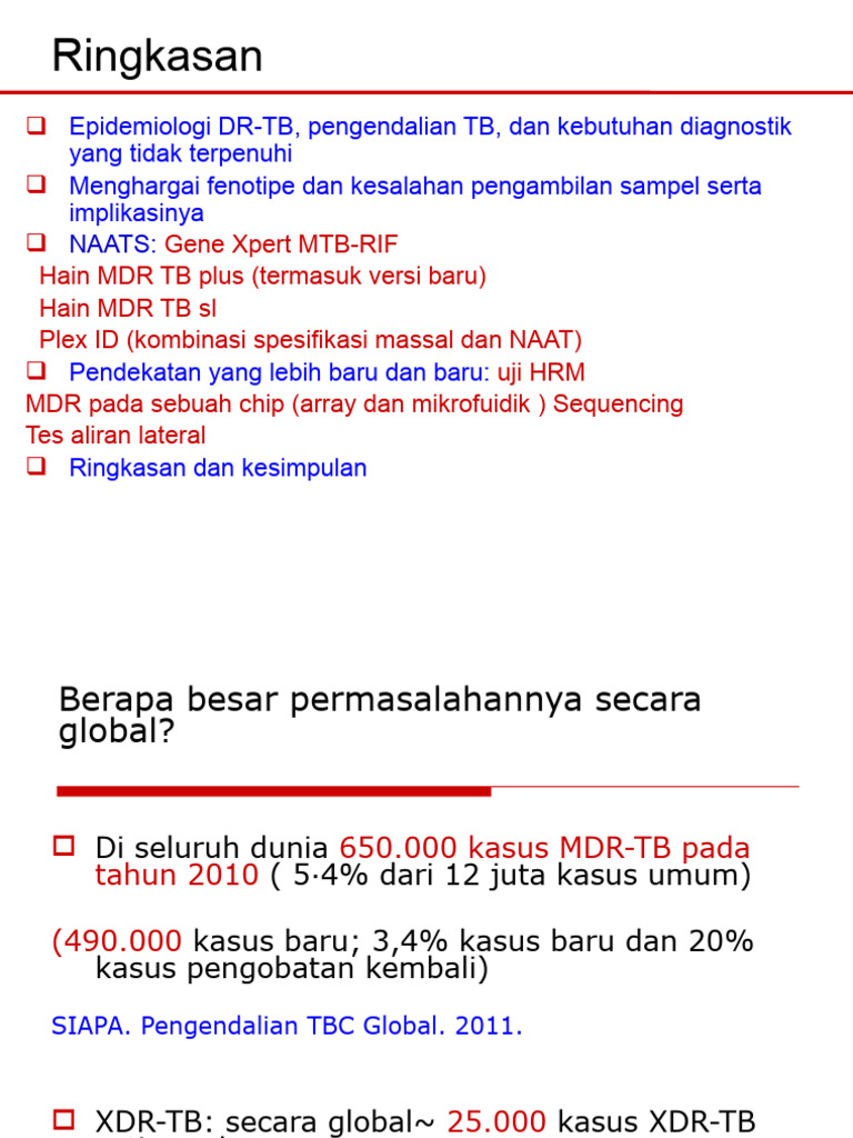 Deteksi TB TCM Dan Pemeriksaan Lain | PDF