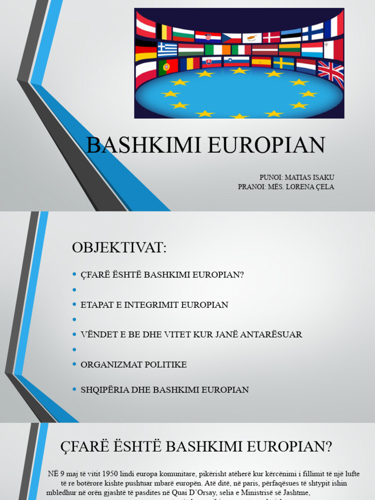 BASHKIMI EUROPIAN Matias kl8 | PDF