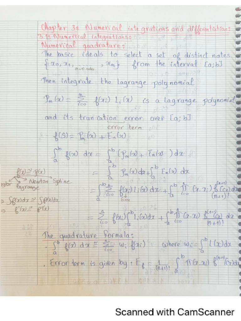 Chapter 3(Numerical Method) | PDF