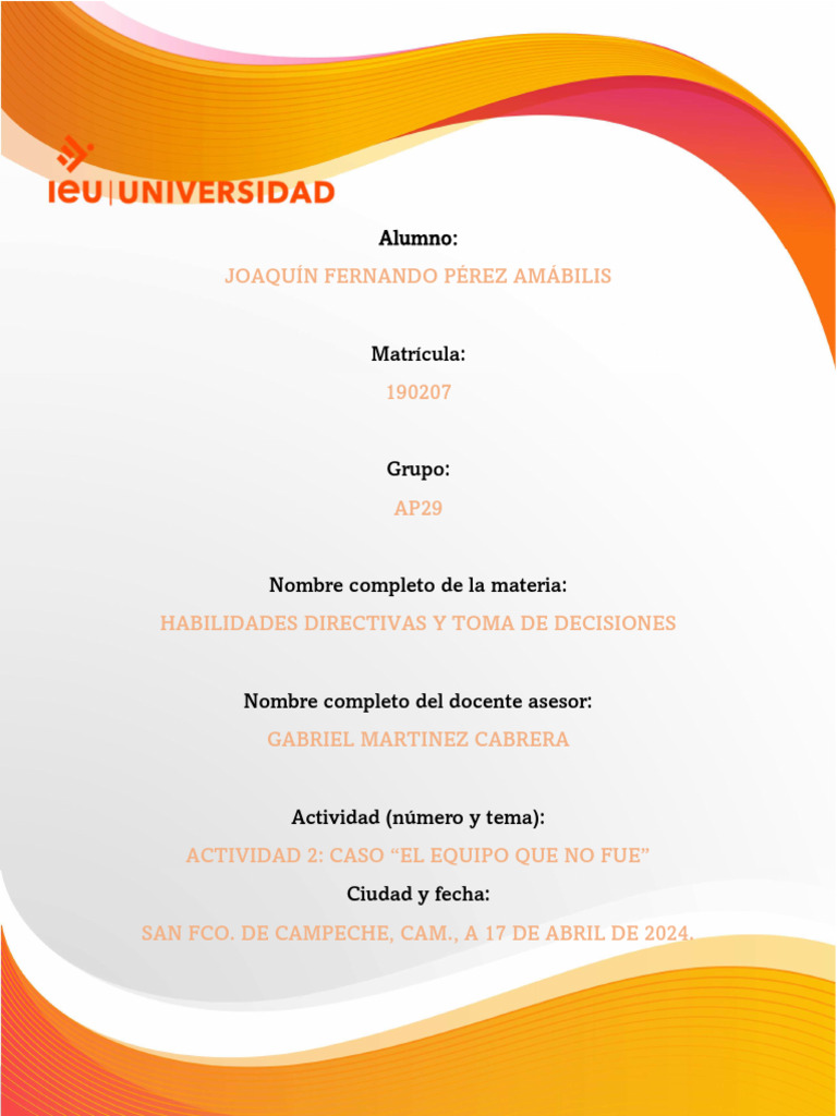 Perez Joaquin Act2 | PDF | Business | Psicología Social