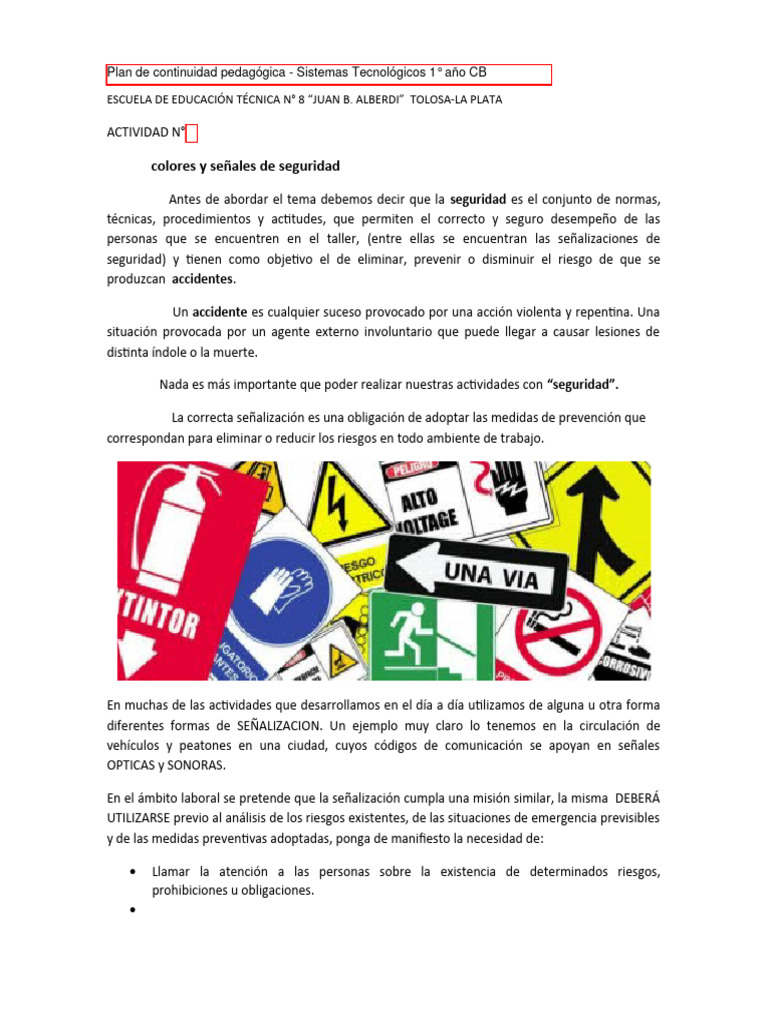 02 Colores y Señales de Seguridad | PDF | Color