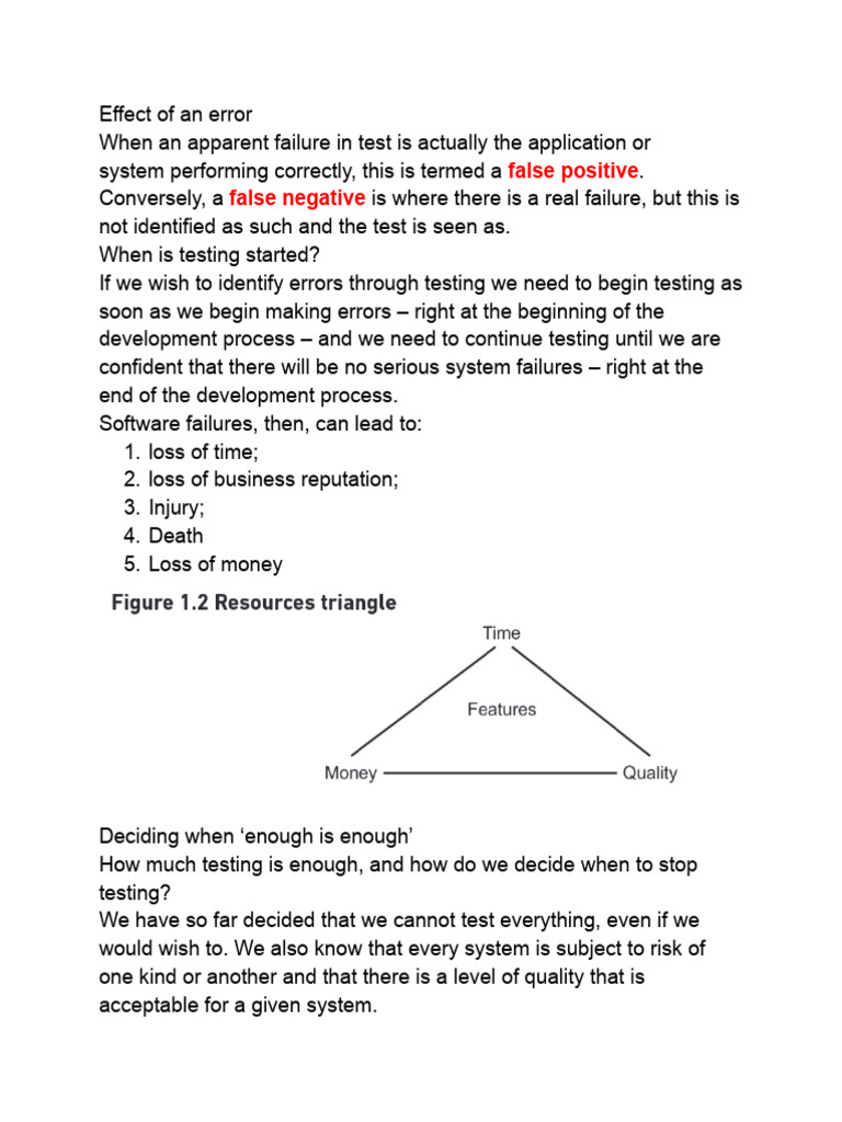 False Positive False Negative | PDF | System | Error