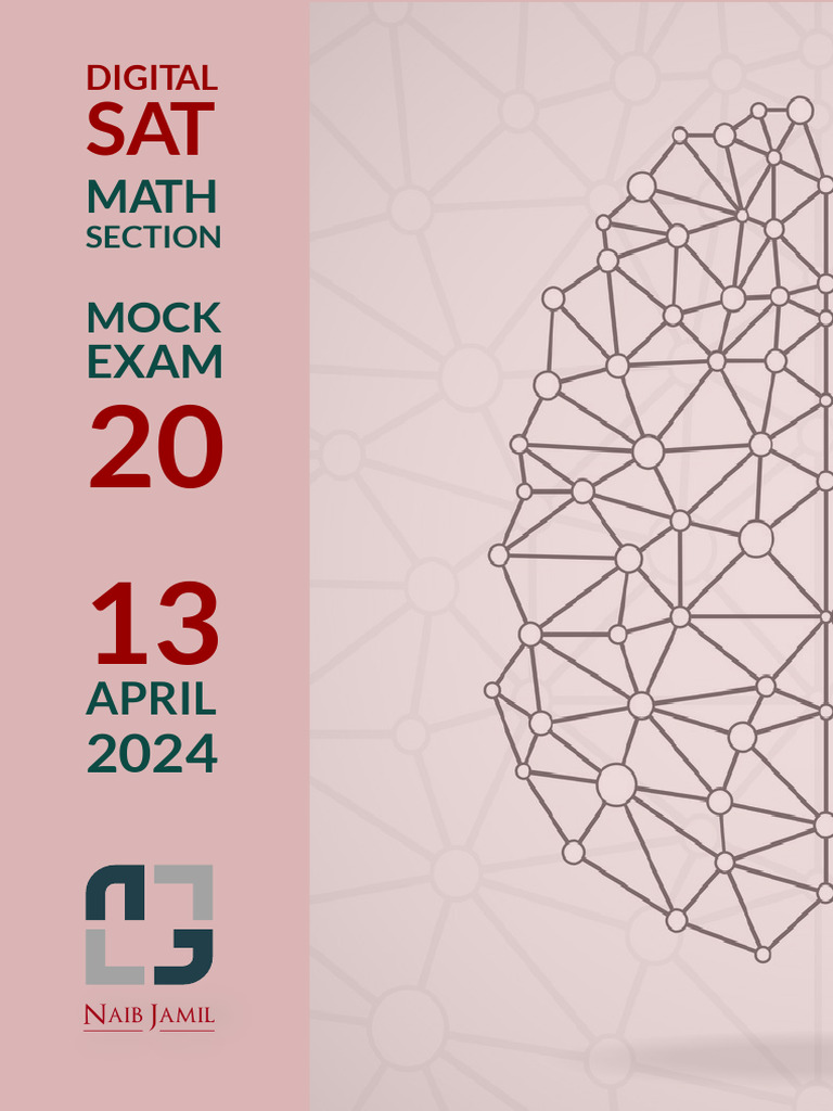 Digital Sat Math Section Mock Exam 20 Results | PDF