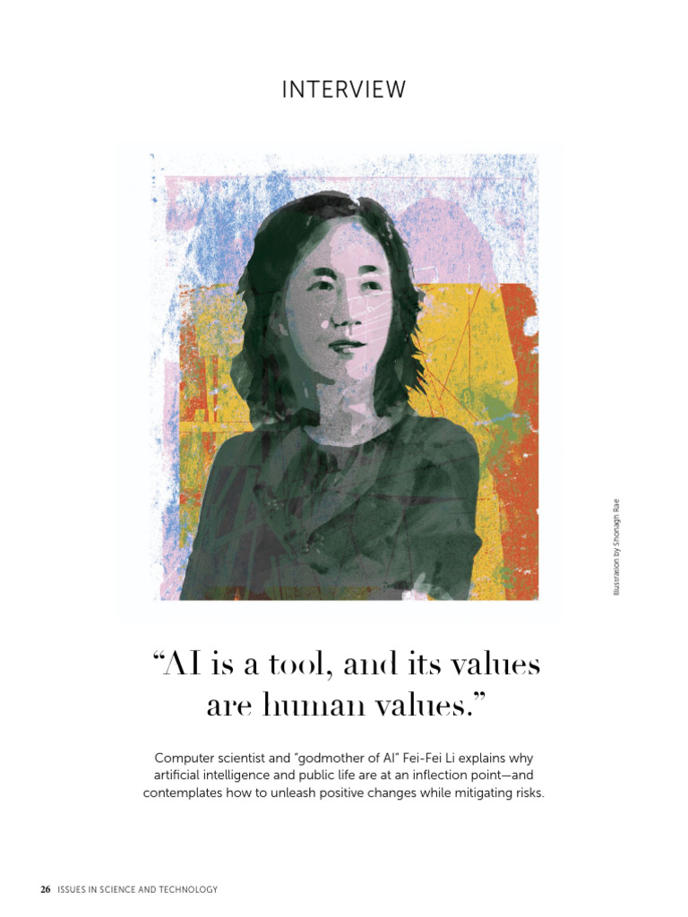 Ai Is A Tool And Its Values Are Human Values Interview Spring 2024