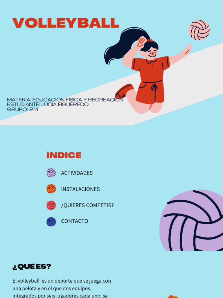 Volleyball | PDF | Vóleibol | Reglas y regulaciones deportivas