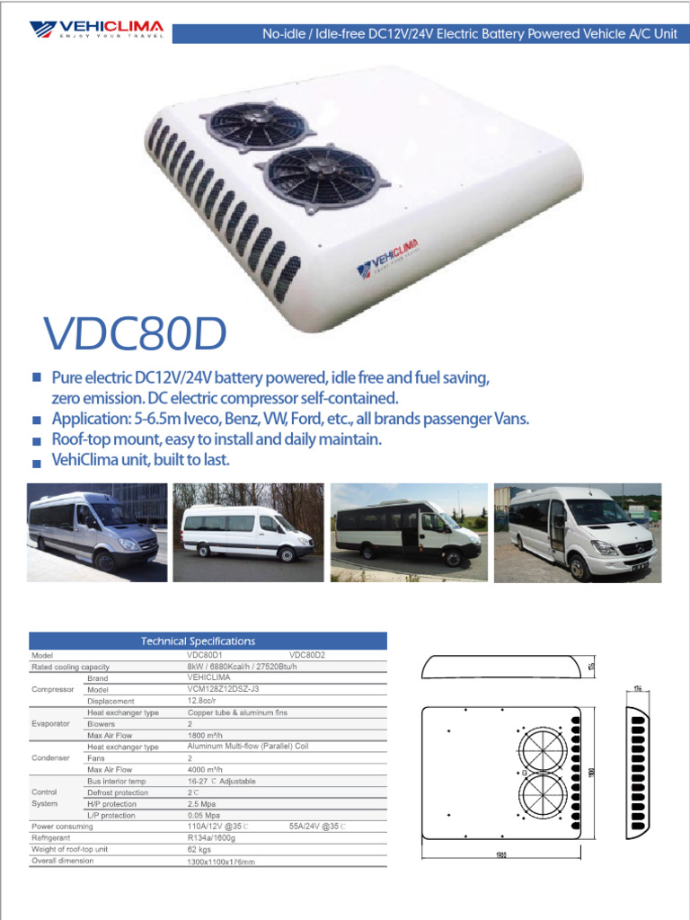 1_Bus AC Units | PDF | Electric Motor | Bus