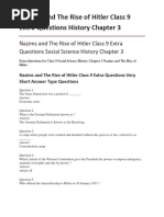 Blooket: Hitler's Rise to Power Quiz | PDF | Nazi Germany | Gestapo