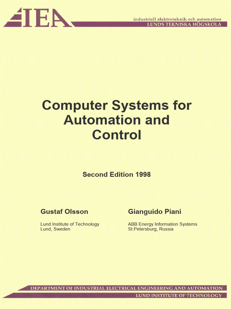 Computer Systems For Automation and Cont | PDF | Computer Network ...