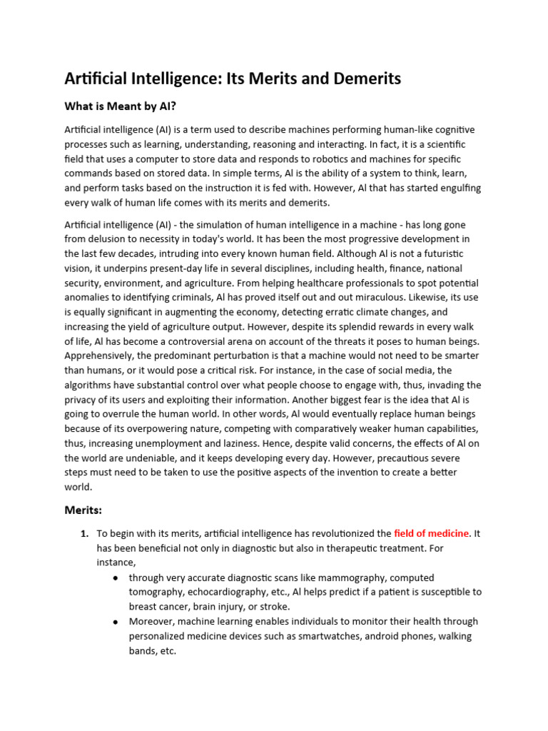 Artificial Intelligence | Download Free PDF | Artificial Intelligence | Intelligence (AI ...