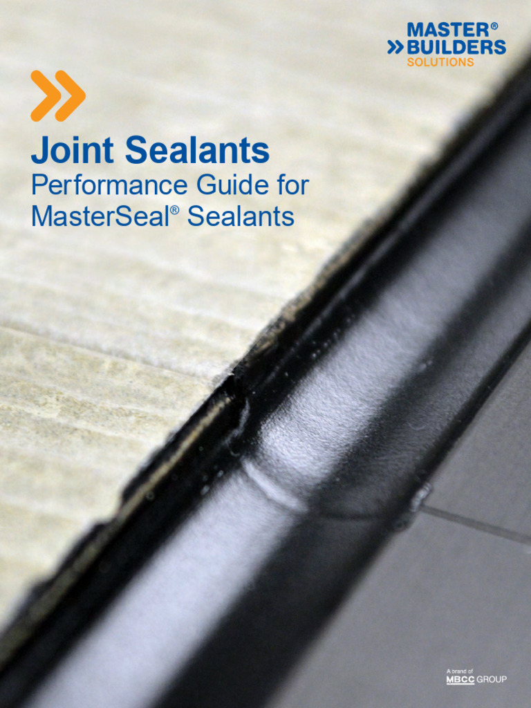 mbs_sealantselection_guide | PDF | Concrete | Legal Liability