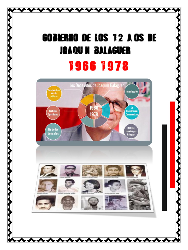 Factores del triunfo de Balaguer 1966-1978 | PDF | República Dominicana ...