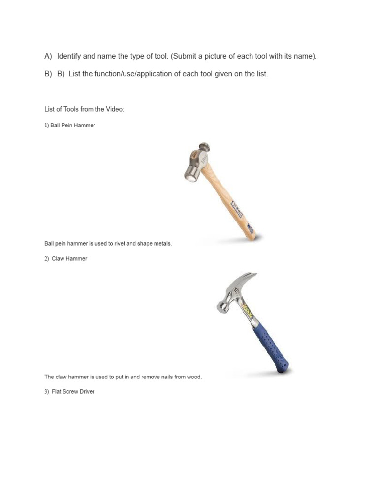 Hand Tools | PDF