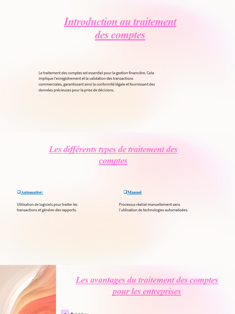 Optimisation du traitement comptable | PDF | Comptabilité | Facture
