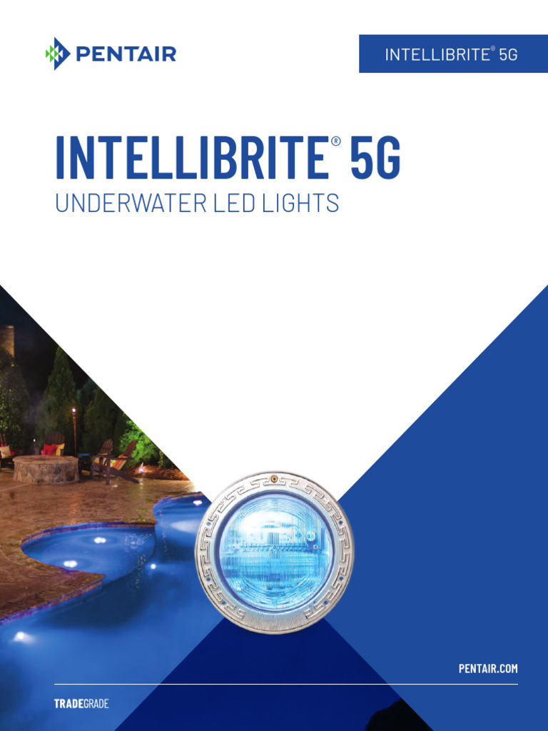 Intellibrite 5g Led Pool Light Brochure English | PDF | Lighting ...