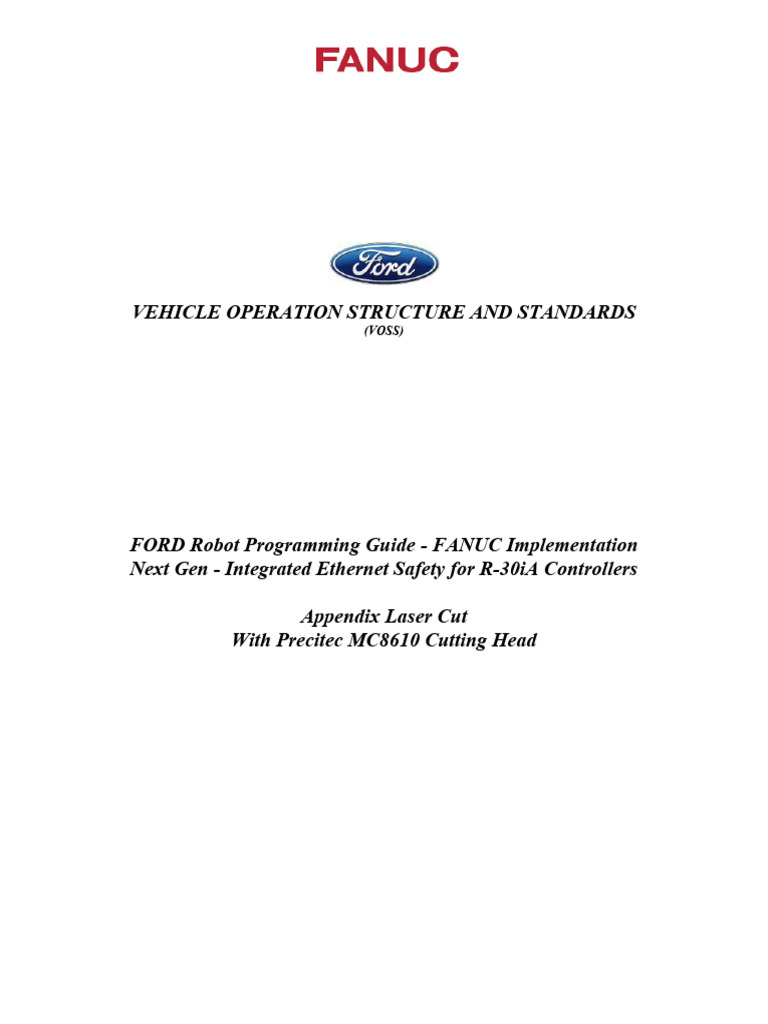 Ford Fanuc R30ia R30ib Nextgen E161 | PDF | Computer Engineering | Computer Science